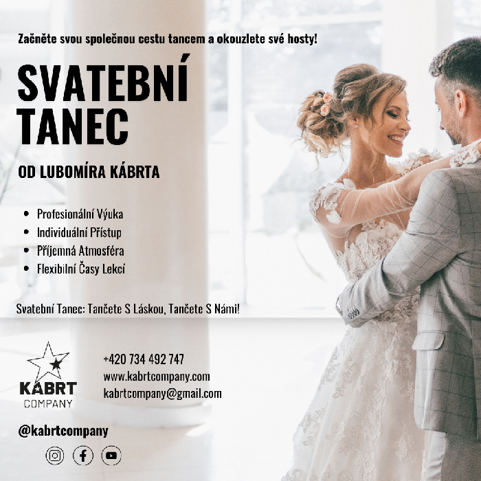 Svatební tanec pod vedením Lubomíra Kábrta :: Kabrtcompany